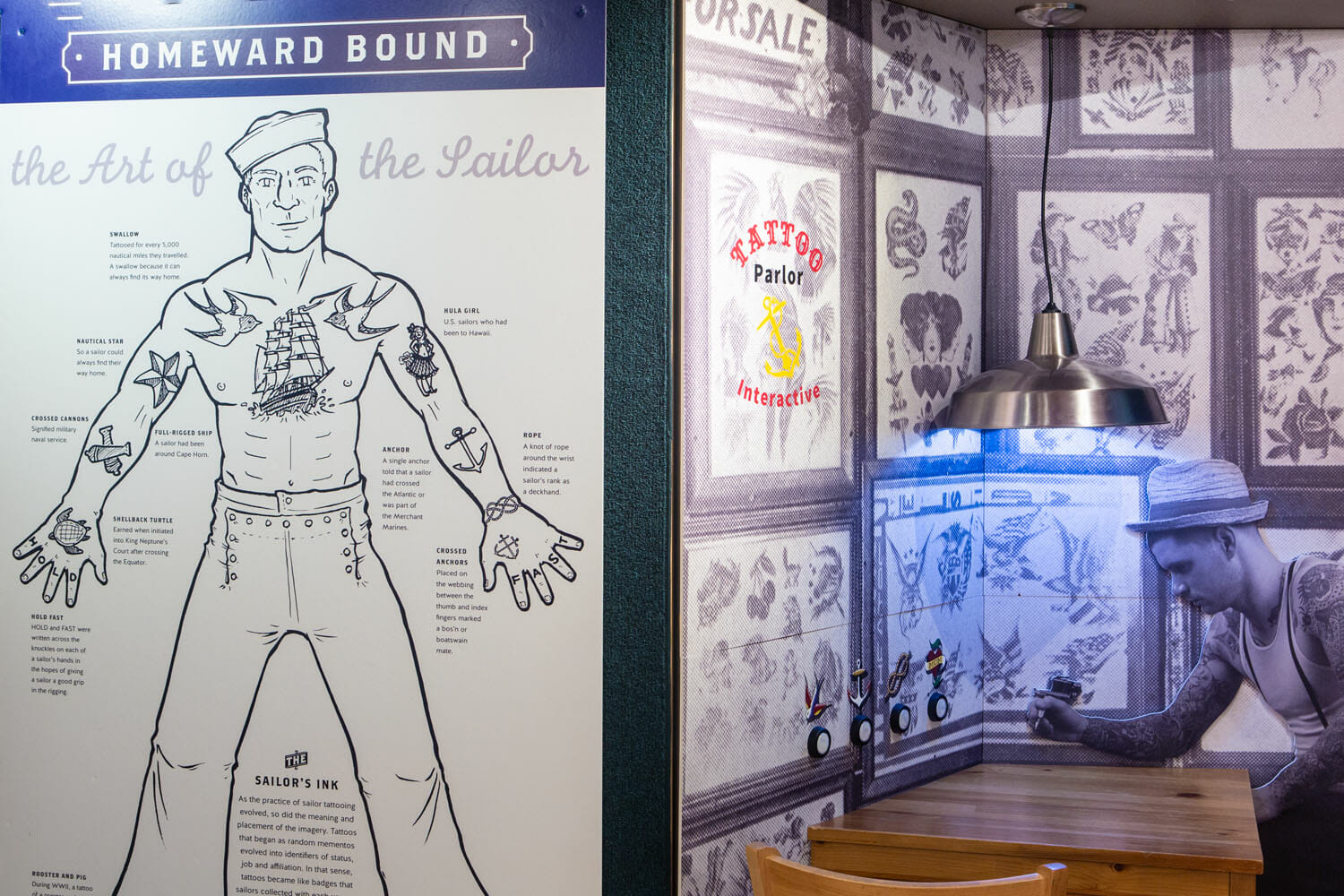 Interactive Tattoo Parlor at Santa Barbara Maritime Museum